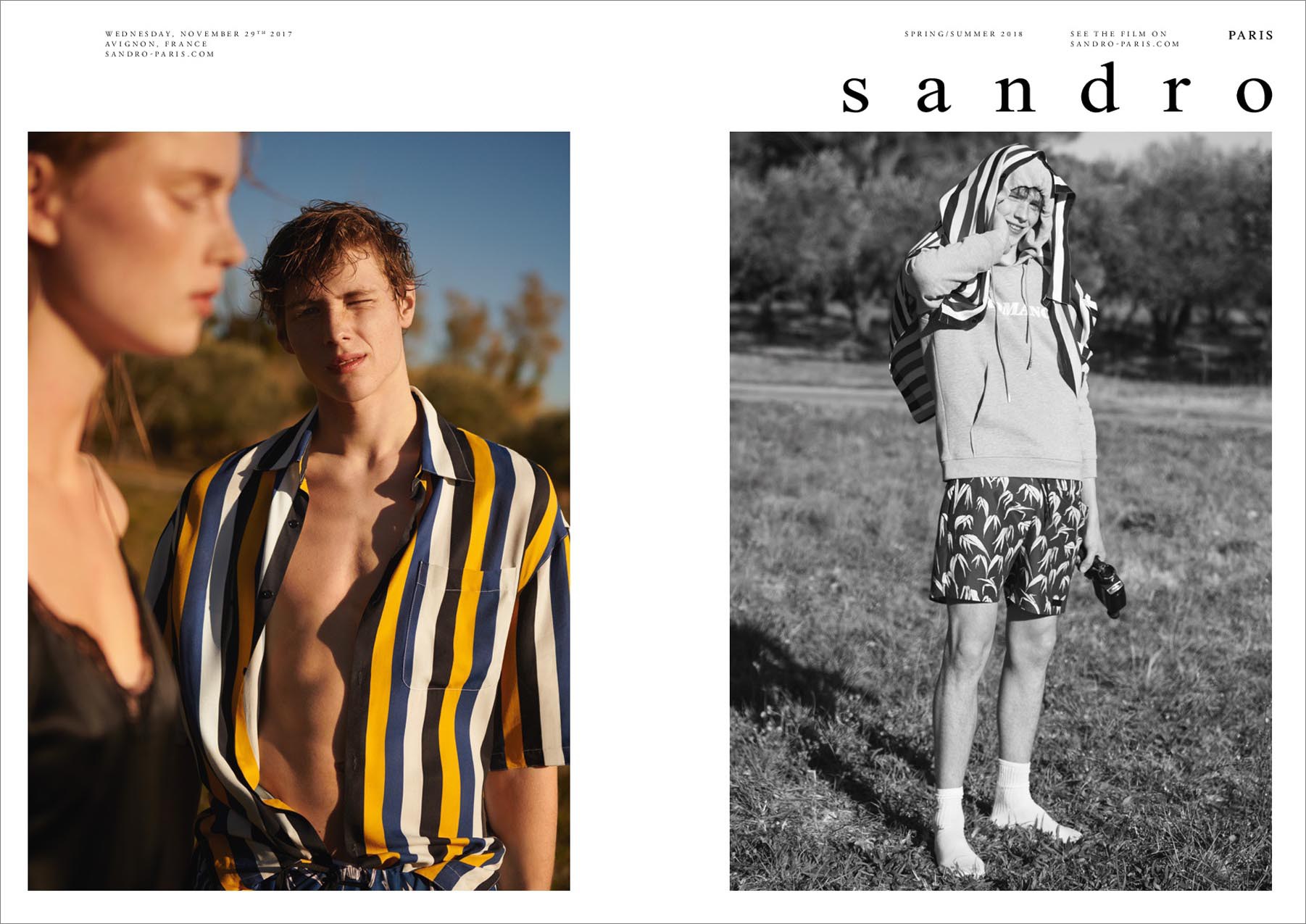 Sandro Spring 2018 Campaign | RUDE Magazine